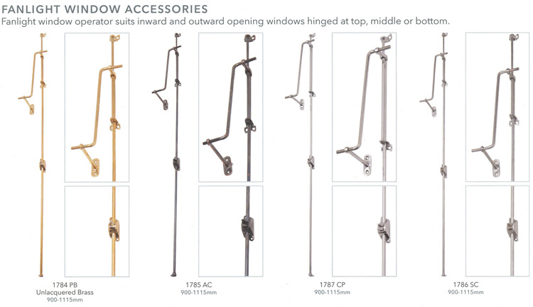 Casement Stays Inner